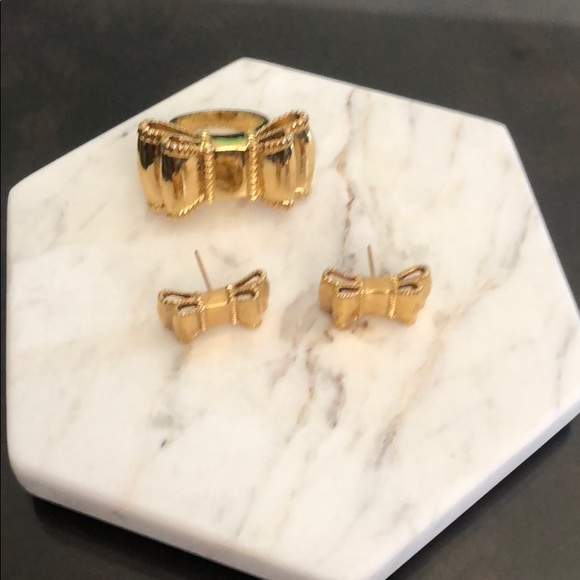 kate spade | Jewelry | Kate Spade Bow Jewelry Set | Poshmark
